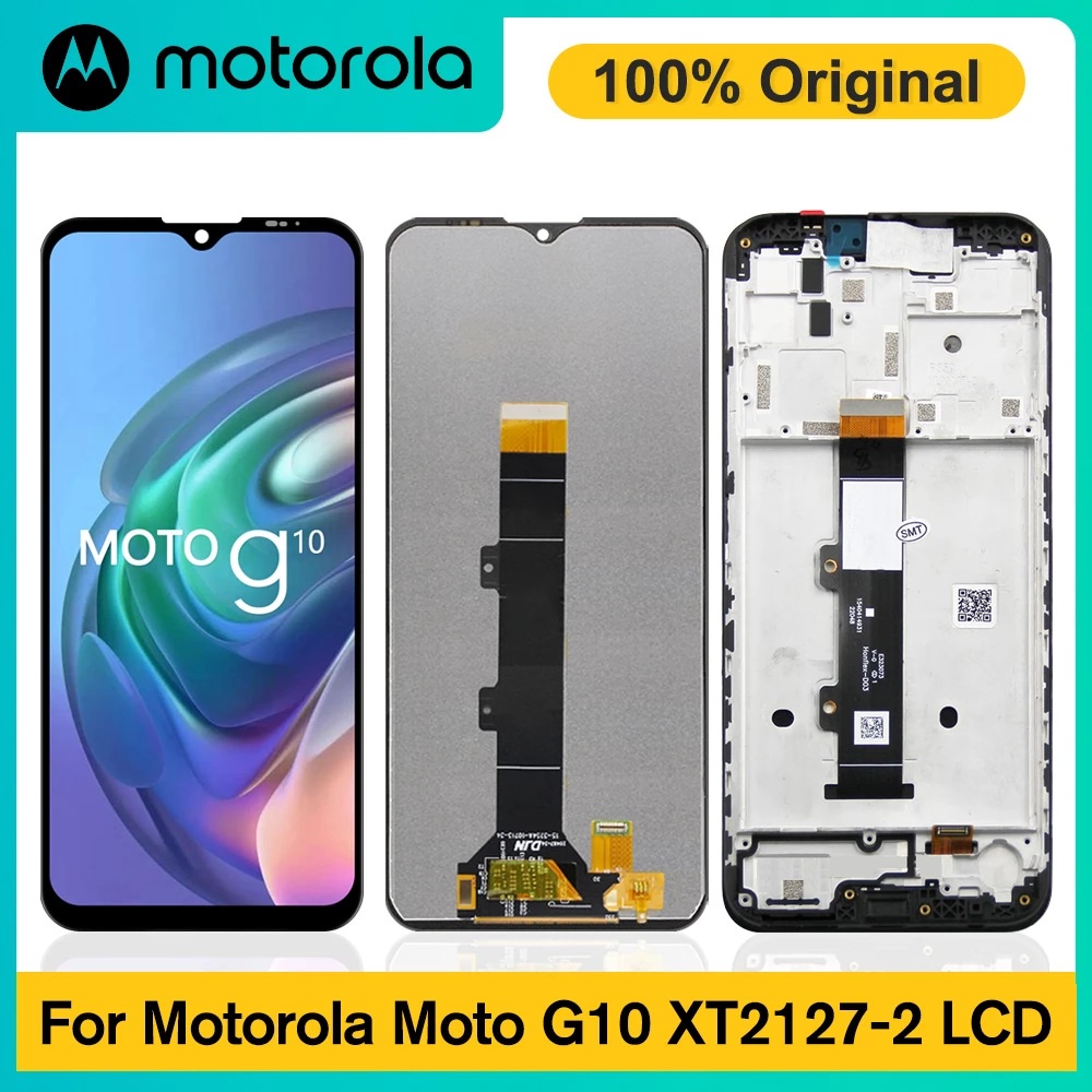 Tela Frontal Display LCD Touch Motorola Moto G10 Xt2127-1 Com Aro Sem aro Original | Shopee Brasil