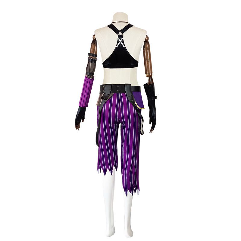 2022 League of Legends Jinx Cosplay Costume LoL Jinx Arcane Cosplay ...