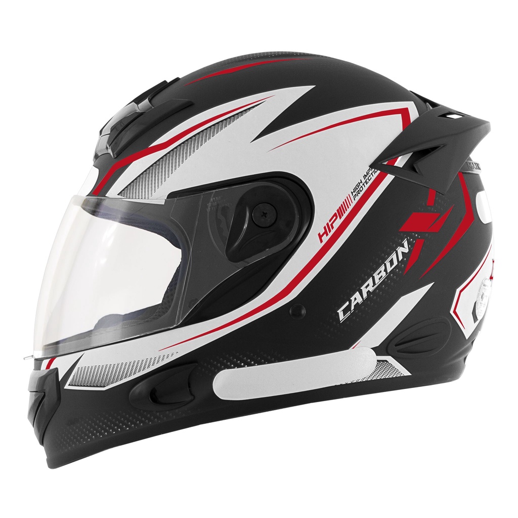 Capacete Moto Fechado Mixs Mx2 Carbon X Fosco Integral Unissex ...