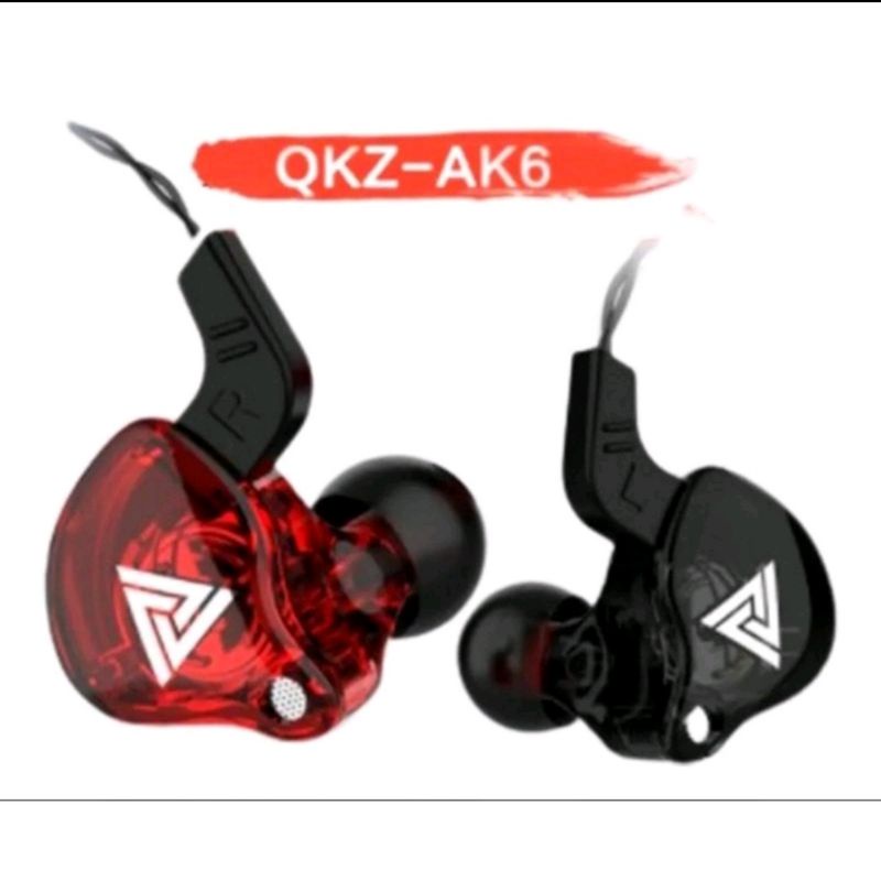Fone De Ouvido Original Qkz Ak6 Profissional C/Retorno de Palco ...