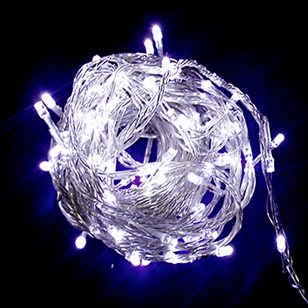 Pisca-Pisca 100L Led Branco 8 Funções 127V | Shopee Brasil