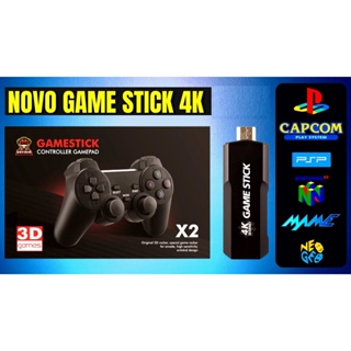 Console Gamestick GD10 4K 2022 S905L Emuelec 64gb 30 Mil Jogos 2 ...