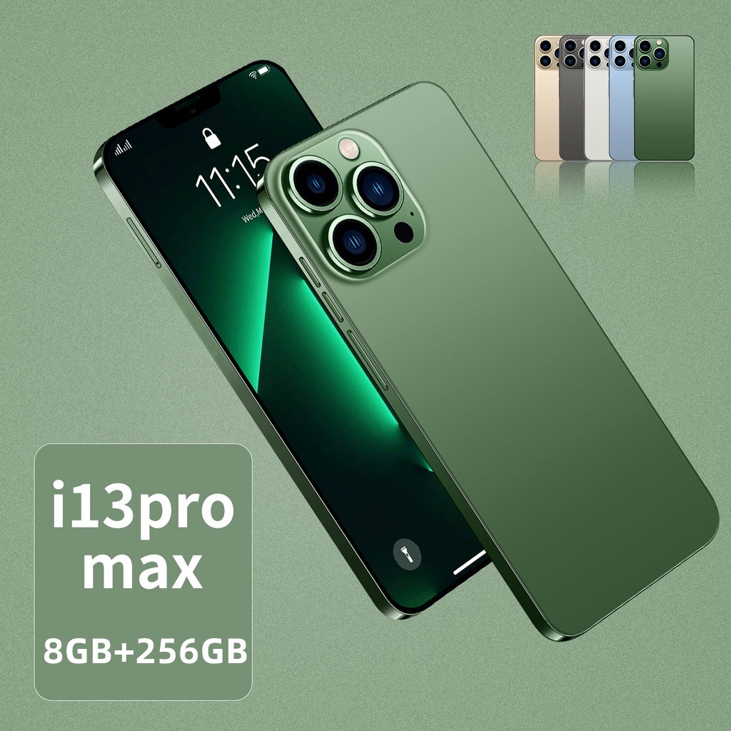 Celular original i13 pro max 8GB + 256GB Telefone Android 6,7 Polegadas ...