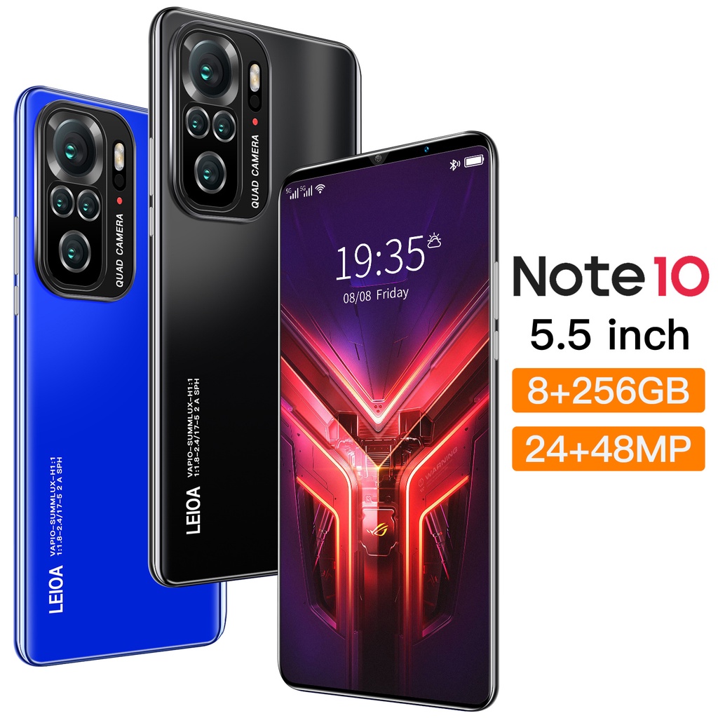 Telefone Celular Note10 Original 12GB + 512GB Teclado Smartphone Cereja Móvel 5G CP Cod | Shopee ...