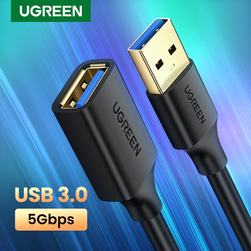 UGREEN Cabo De Extensão USB 3.0 2.0 Para PC Portátil Inteligente TV ...