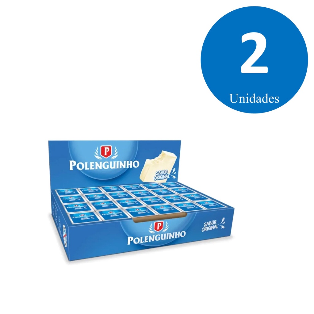 Kit c/2 Polenguinho Tradicional - Caixa Com 72 Unidades | Shopee Brasil