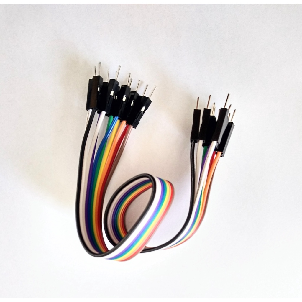 10 Fios Jumper Macho Macho Para Arduino ESP32 Raspberry Cabinhos P ...