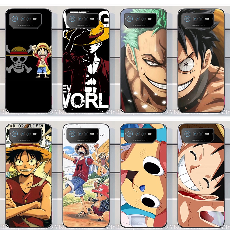 (Anime One Piece Luffy series) Para Asus Rog Phone 6 Pro/5/5s/5 Capa ...