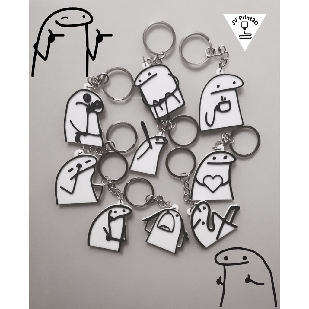 Chaveiro Bento Meme (Flork Meme / Bento Cake) Colecione!! | Shopee Brasil