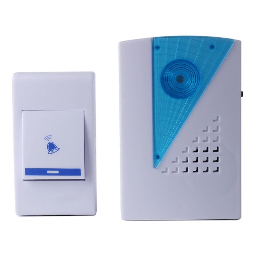 Campainha Residencial Wireless Sem Fio facil 32 sons a pilha | Shopee ...