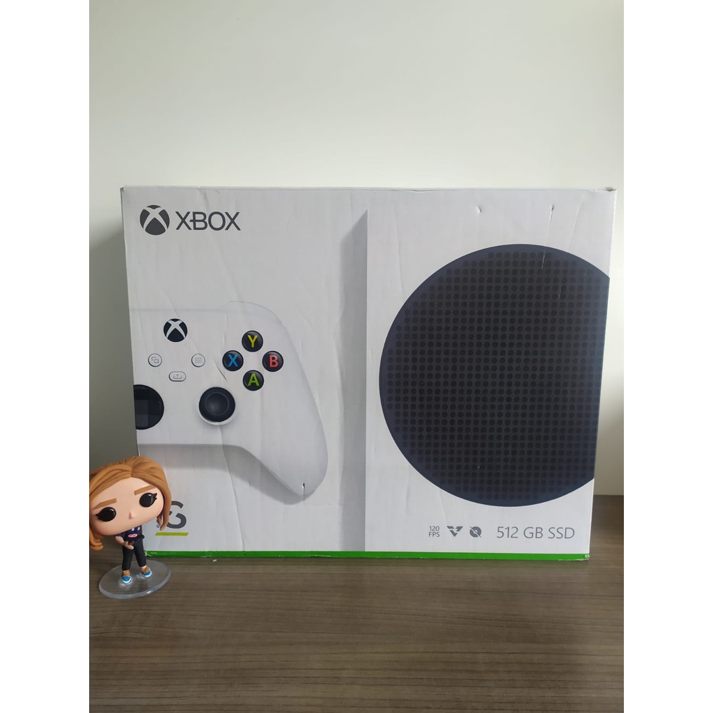 Xbox Series S Seminovo Em Perfeito Estado Completo Shopee Brasil