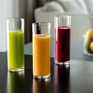 6 Copos Vidro Long Drink Festa Coquetel Água Suco Tubo 300ml | Shopee ...