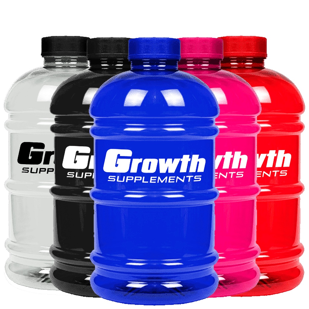 Galão Growth 2 Litros - Garrafa De água Para Academia Atividades ...