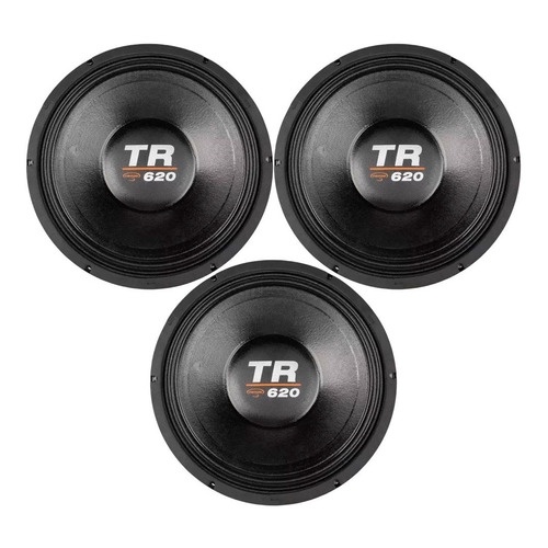 KIT 3 ALTO FALANTE TRITON TR 620 8 OHMS SOM AUTOMOTIVO | Shopee Brasil