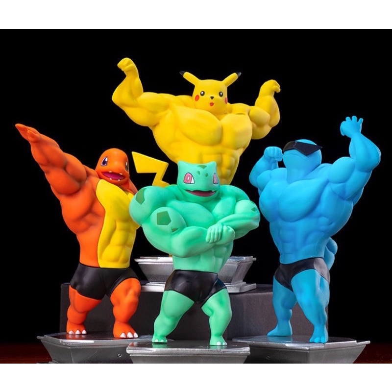 Pikachu Maromba, Bulbasaur Maromba, Charmander Maromba, Squirtle ...