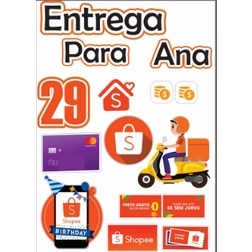 Topo De Bolo Shopee Personalizado | Shopee Brasil