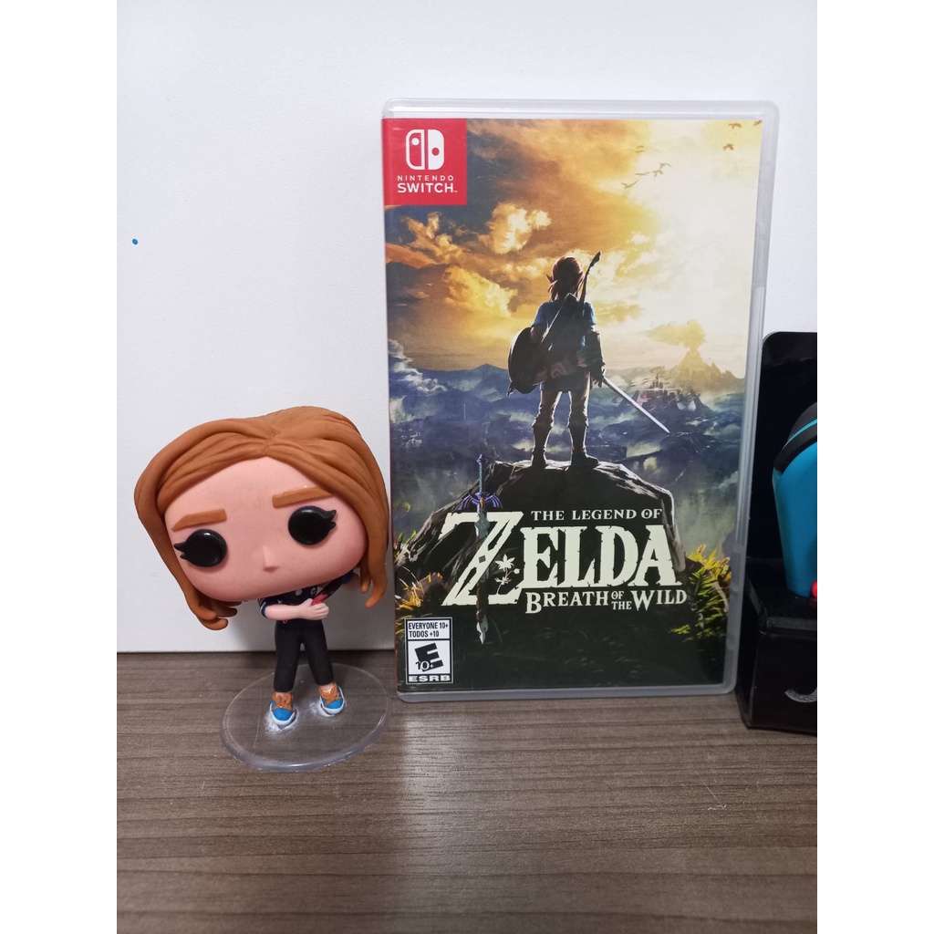 Jogo para Nintendo Switch Zelda Breath of the Wild SEMINOVO em perfeito estado | Shopee Brasil