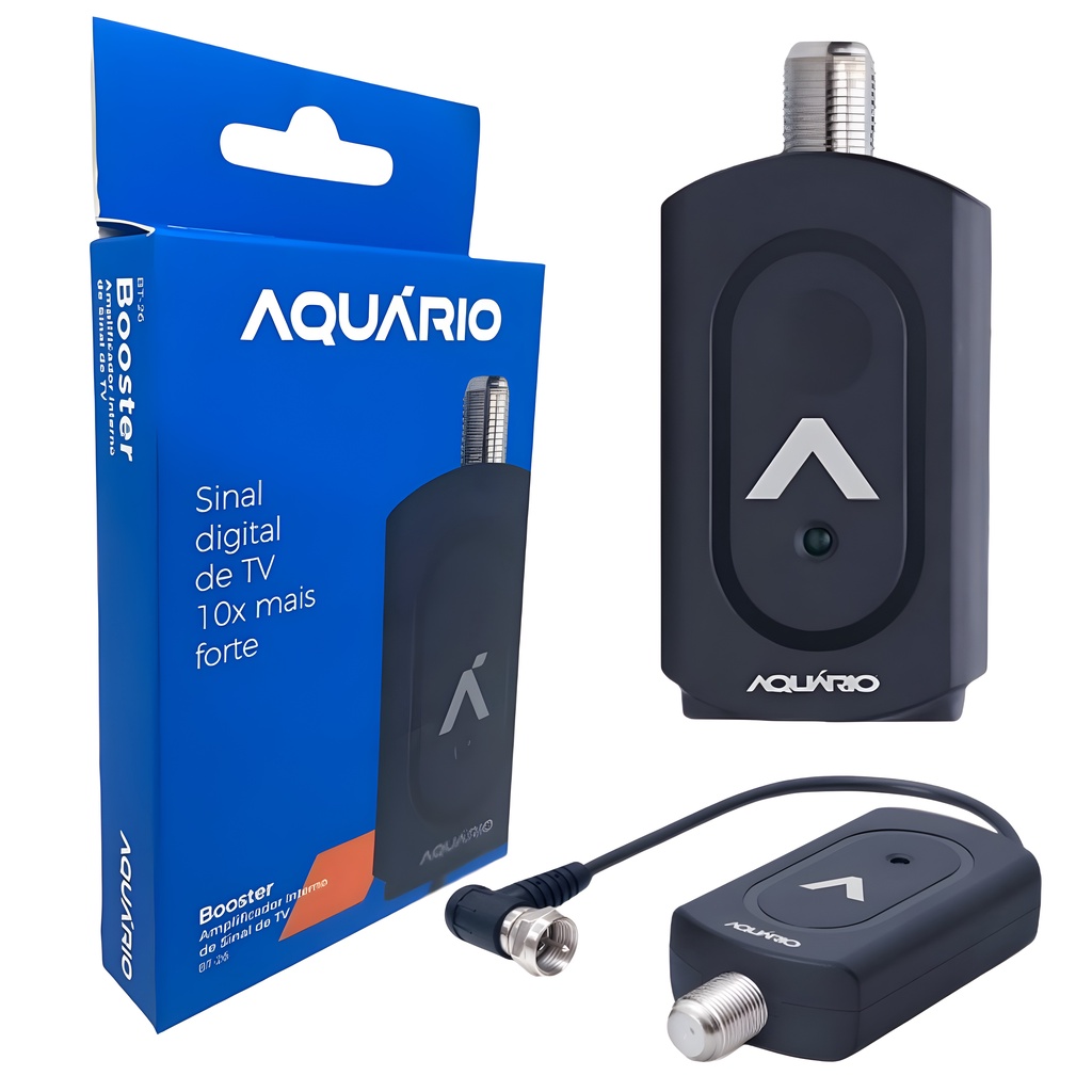 Amplificador Sinal Tv Digital Booster 4K Hdtv Uhf Vhf | Shopee Brasil