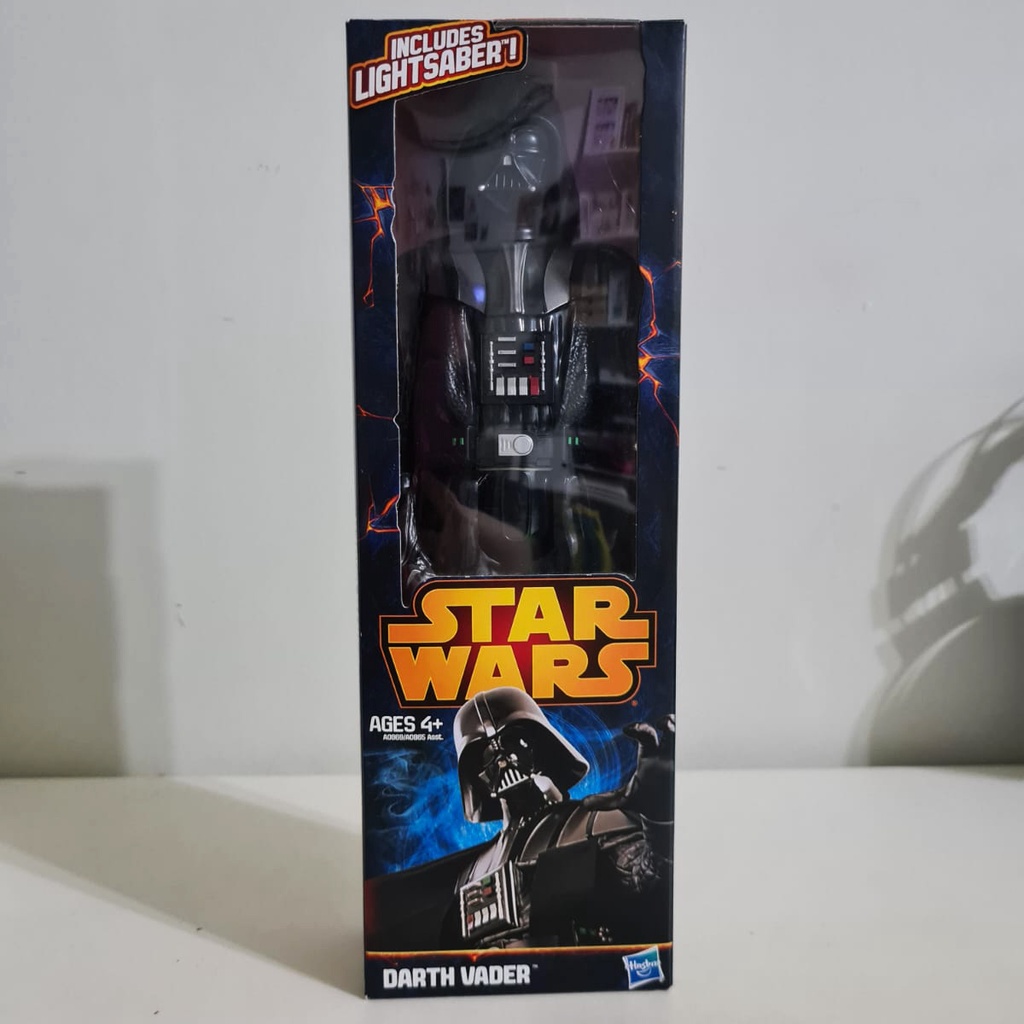 Boneco Darth Vader Hasbro 2013 Star Wars Lacrado | Shopee Brasil