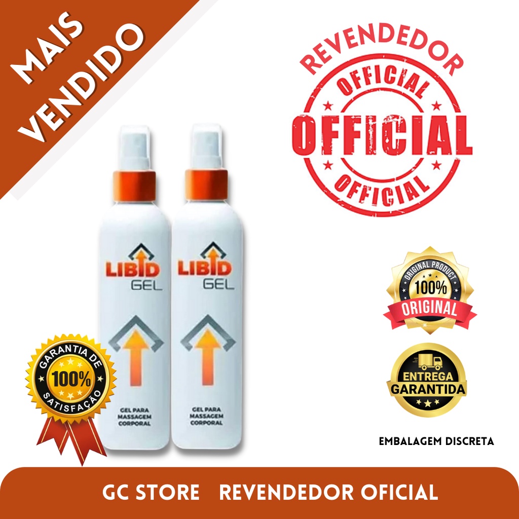 Libid Gel Turbo nova Formula 5x mais forte Original pronta entrega ...