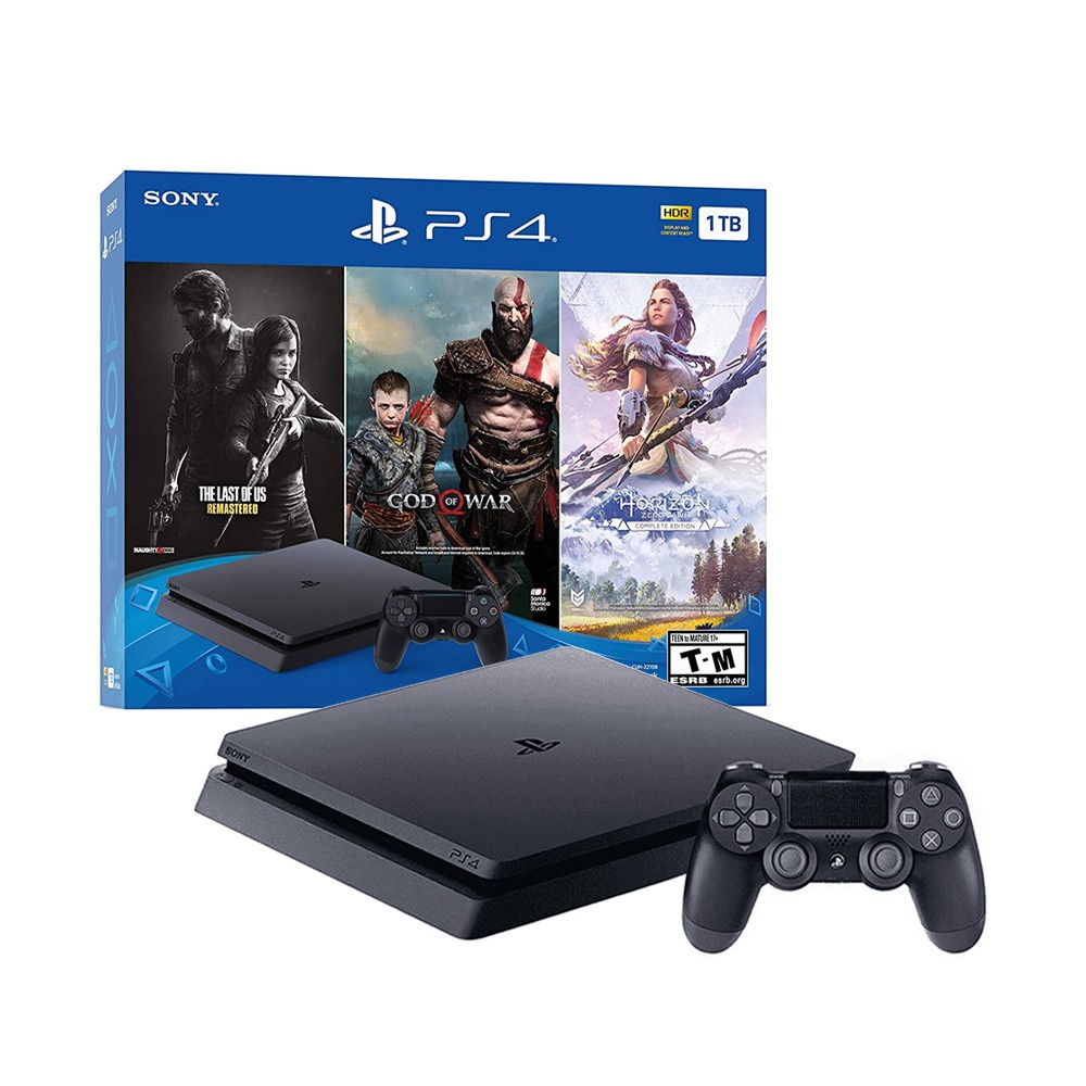 Console PlayStation 4 Slim 1TB com 3 Jogos - Sony (LACRADO) | Shopee Brasil