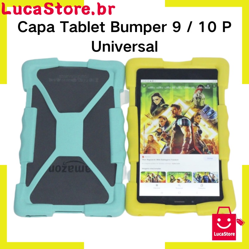 Capa Capinha Bumper Infantil Para Tablet 9 / 10 Polegadas Compativel ...