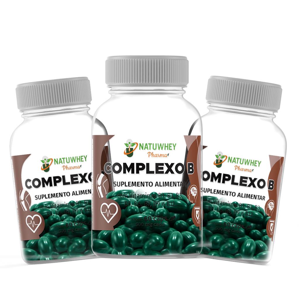 Complexo B 180 Caps B1 B2 B3 B5 B6 B12 Biotina E Ac Folico Shopee Brasil