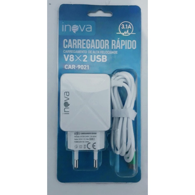 Carregador inova | Shopee Brasil