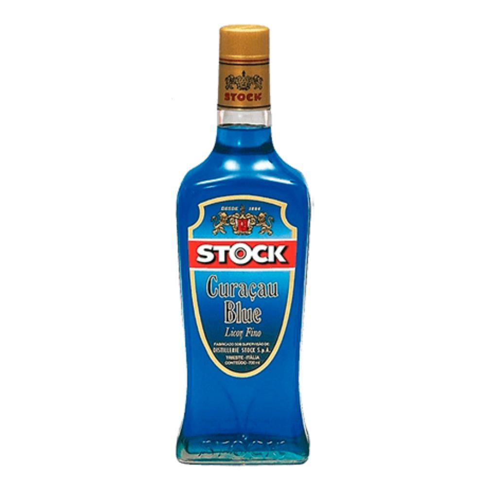 Licor Stock Curacau Blue 720ml | Shopee Brasil
