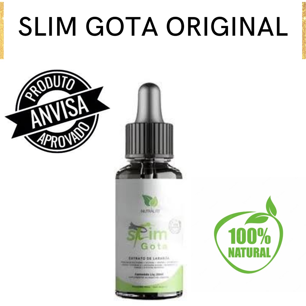 1 SLIM GOTA NATURAL SUPER POTENTE | Shopee Brasil