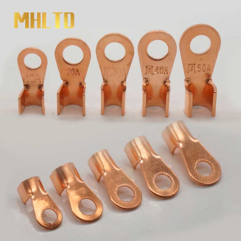 Terminal De Cobre OT Series Conector De Fio Anel De Nariz Solar lifepo ...