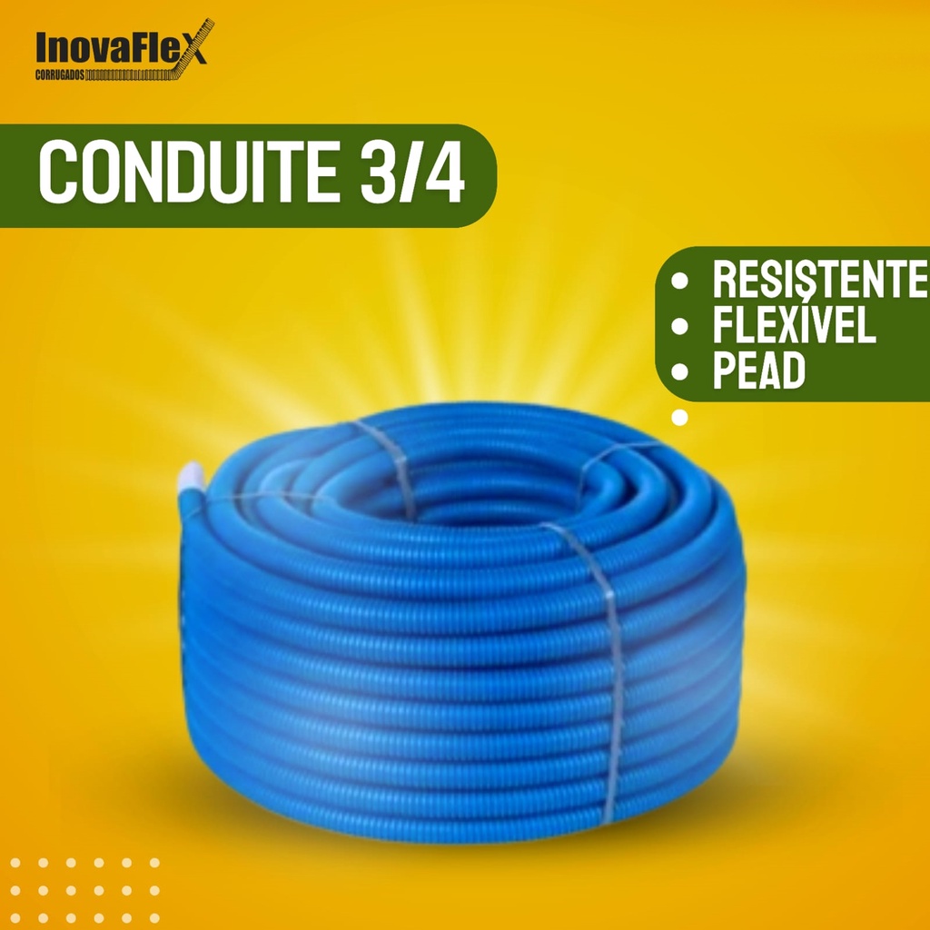Conduite Corrugado REFORÇADO 1/2" 50m Envio Imediato - Escorrega o Preço
