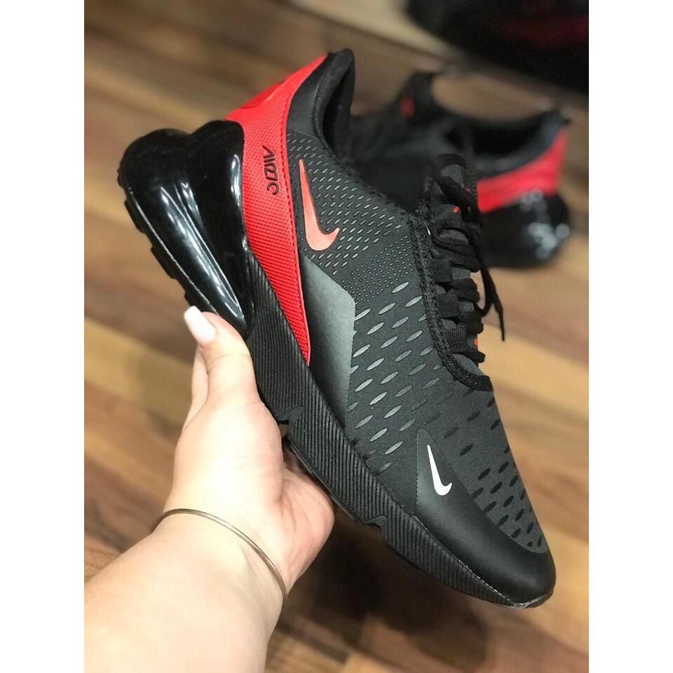 Tenis 270 air max preto e vermelho masculino e feminino atacado ...