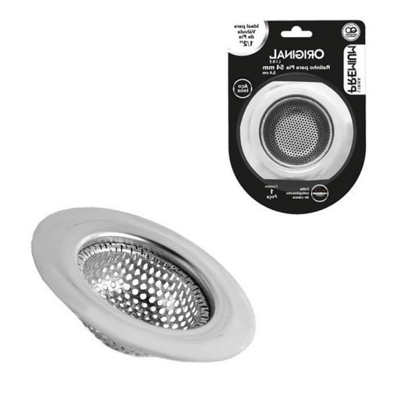 Ralo Ralinho Em Inox Para Pia E Tanque 7,2 cm PREMIUM | Shopee Brasil