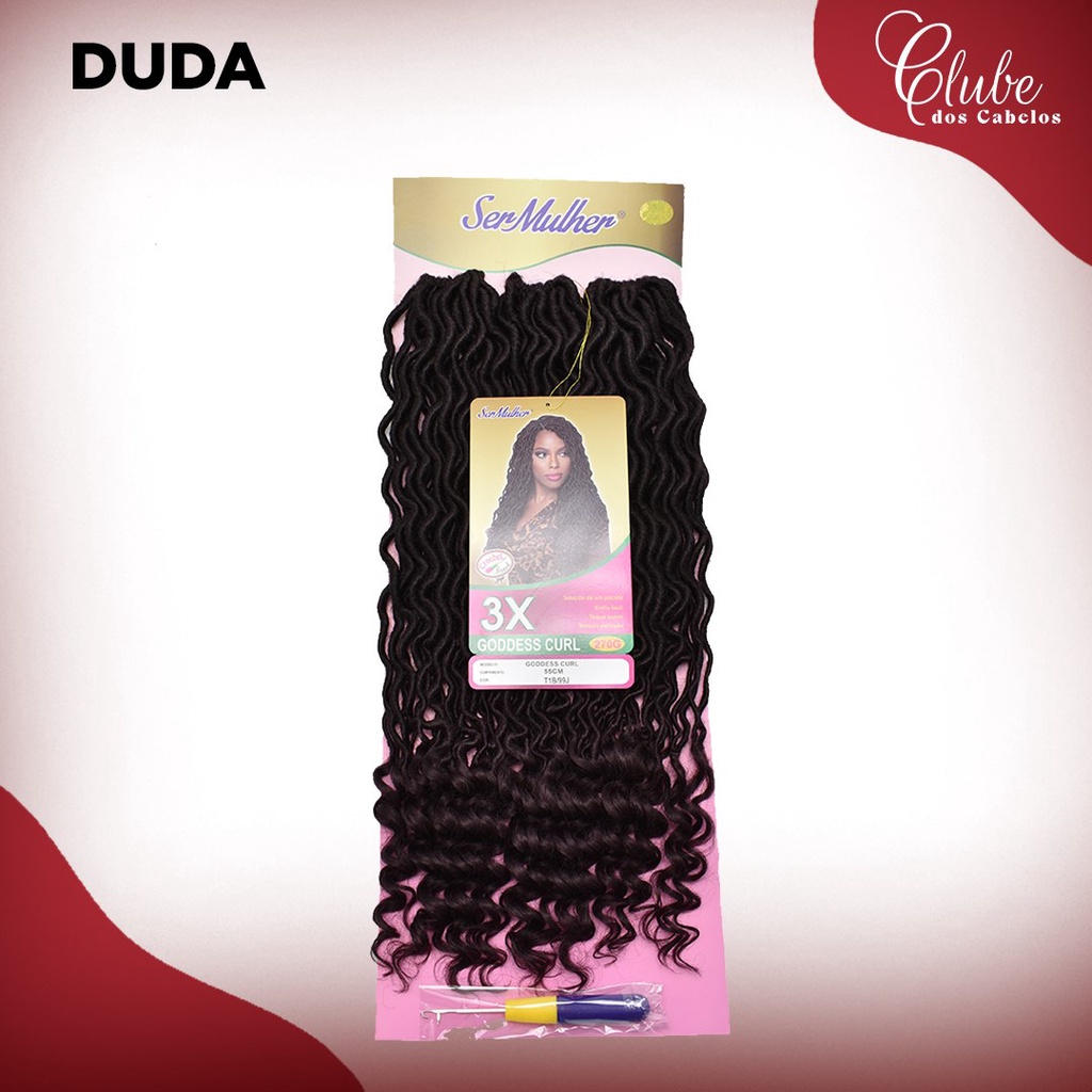 Cabelo Orgânico Duda - Crochet Braid - 320 Gramas - Envio Imediato ...