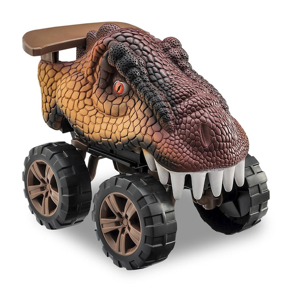 Brinquedo Dinossauro T-Rex Carrinho Usual Brinquedos Animals Off Road Orignal - Com Rodas Livres ...