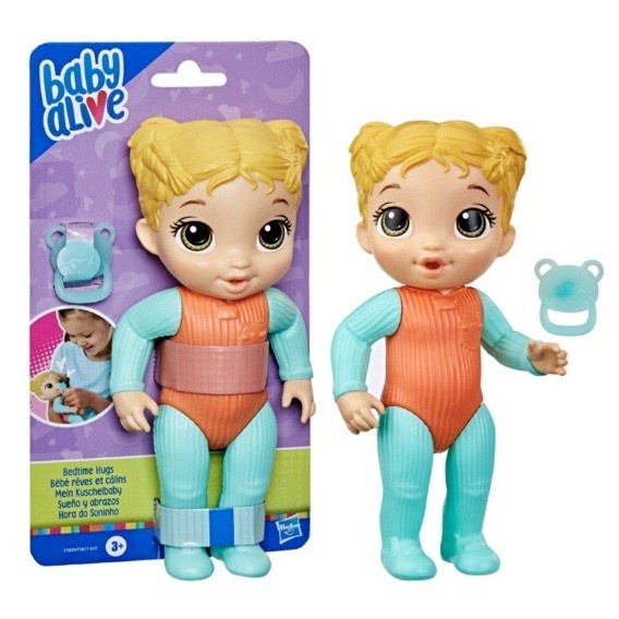 Boneca Baby Alive Bedtime Hugs - Hora do Soninho - Loira | Shopee Brasil