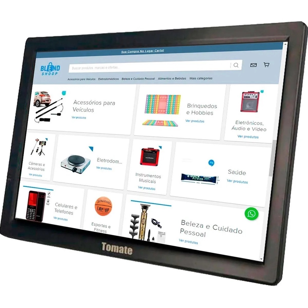 Tv Digital Portátil Tomate Led Hd 14 Polegadas Mtm-1410 - Escorrega o Preço