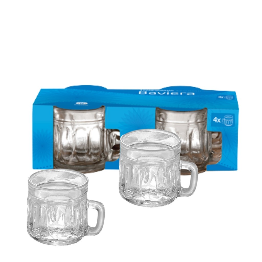 Jogo de 4 Canequinhas Baviera Cisper | Shopee Brasil