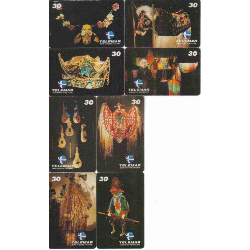Serie fechada completa MUSEU DE FOLCLORE EDSON CARNEIRO - ARTE - 8 ...
