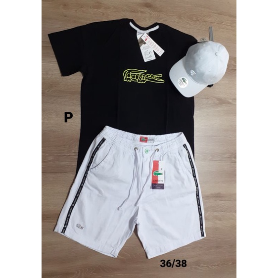kit lacoste esquenta black | Shopee Brasil