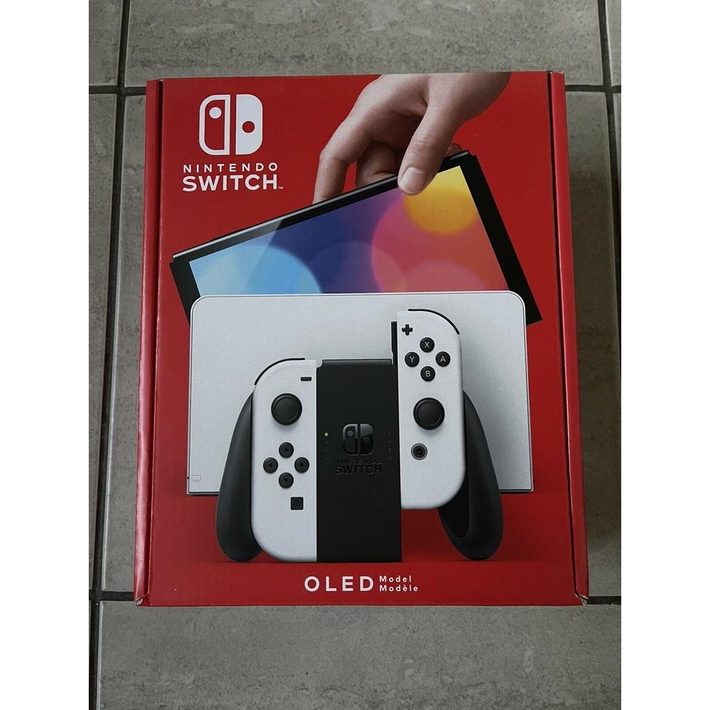 Nintendo Switch White OLED Console | Shopee Brasil