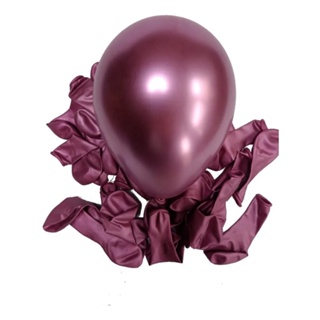 balão marsala cromado 5 polegadas 25 unidades | Shopee Brasil