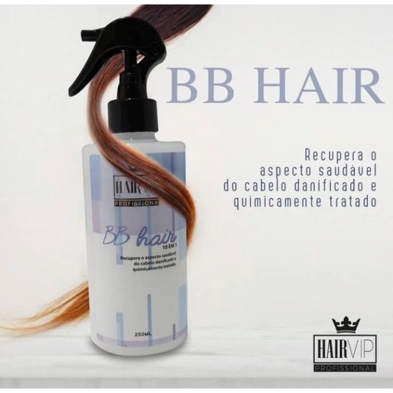 BB HAIR 10 em 1 ( leave-in ) MARCA HAIR VIP. | Shopee Brasil