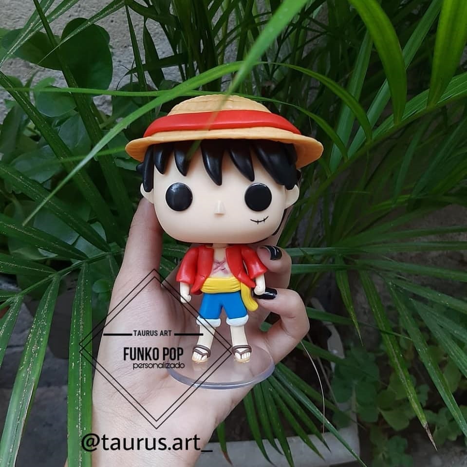 Luffy - One Piece - Funko Pop Personalizado (Biscuit) | Shopee Brasil