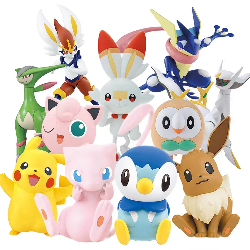 Pokémon Pet Elf Fire-Spraying Dragão Pikachu Esquilo Vaca Seis Caudas ...