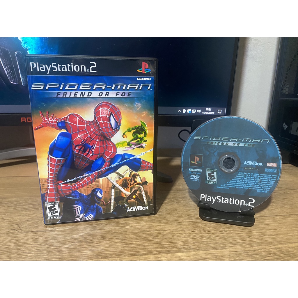 Spider-Man: Friend or Foe para PS2 | Shopee Brasil