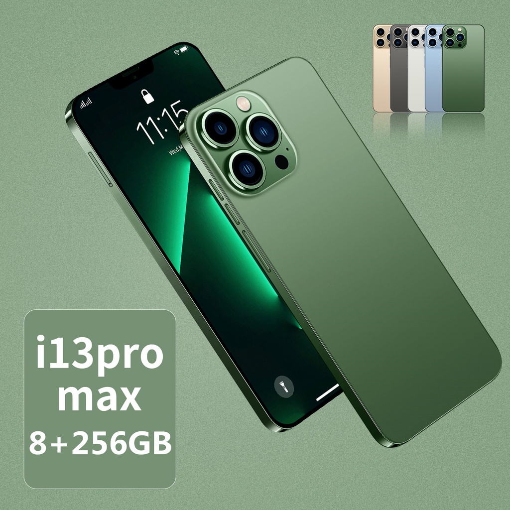 Novo Smartphone i13 Pro Max 6.7inch 8GB + 256GB Versão Android Produto Chegada Para Celular ...