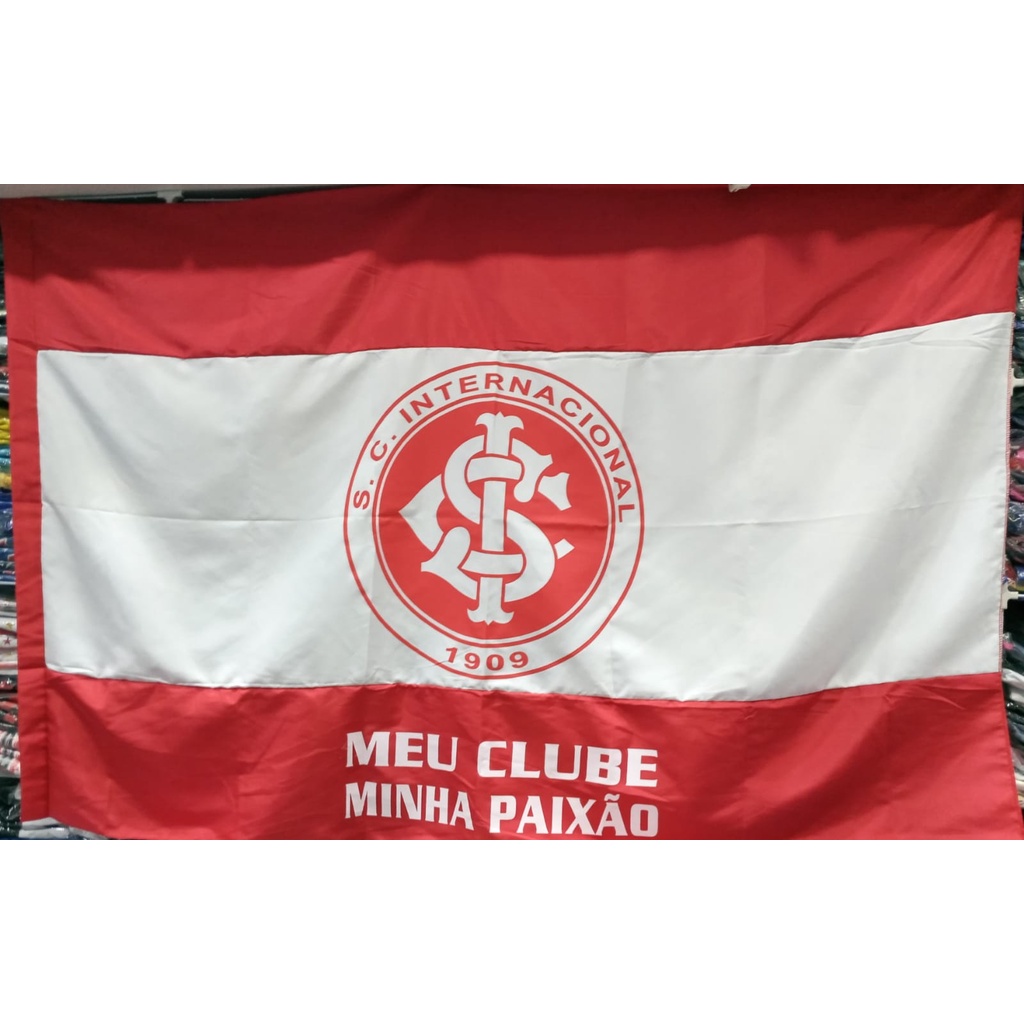 Bandeira Do Time Internacional Inter Em Tecido Oxford 1,50 x 1,00 m ...