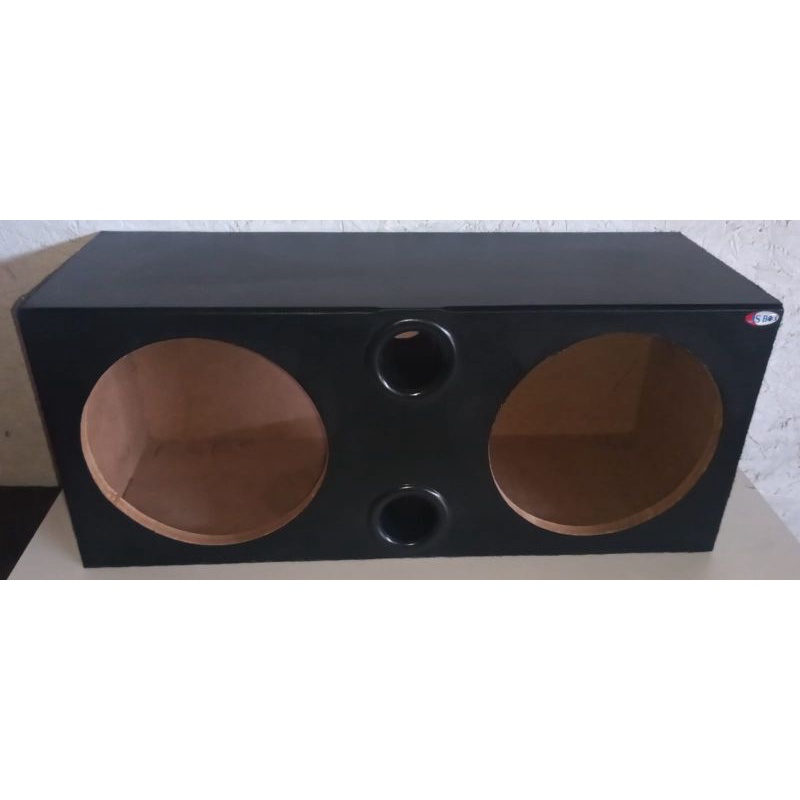 Caixa 2 Alto Falante 8 Polegadas Duto 2 Polegadas | Shopee Brasil